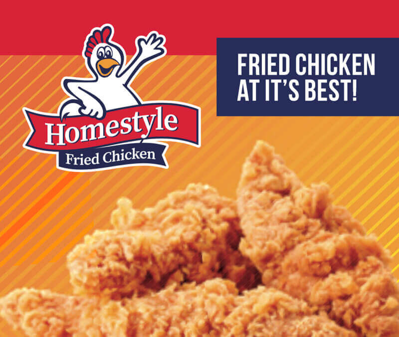 Napkin Dispenser Insert Homestyle Fried Chicken